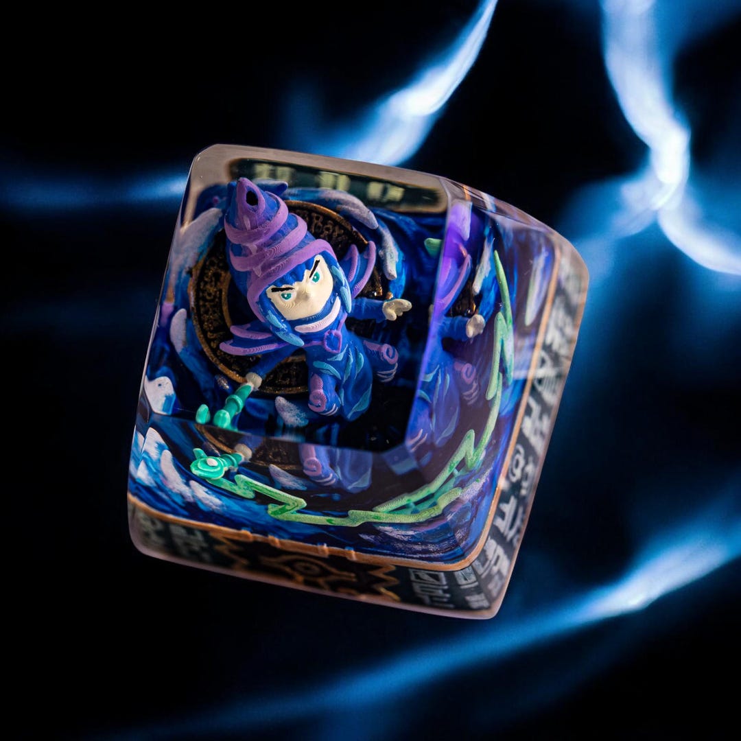 Custom Resin Artisan Keycap, Anime Magic Wizard Artisan Keycap ...