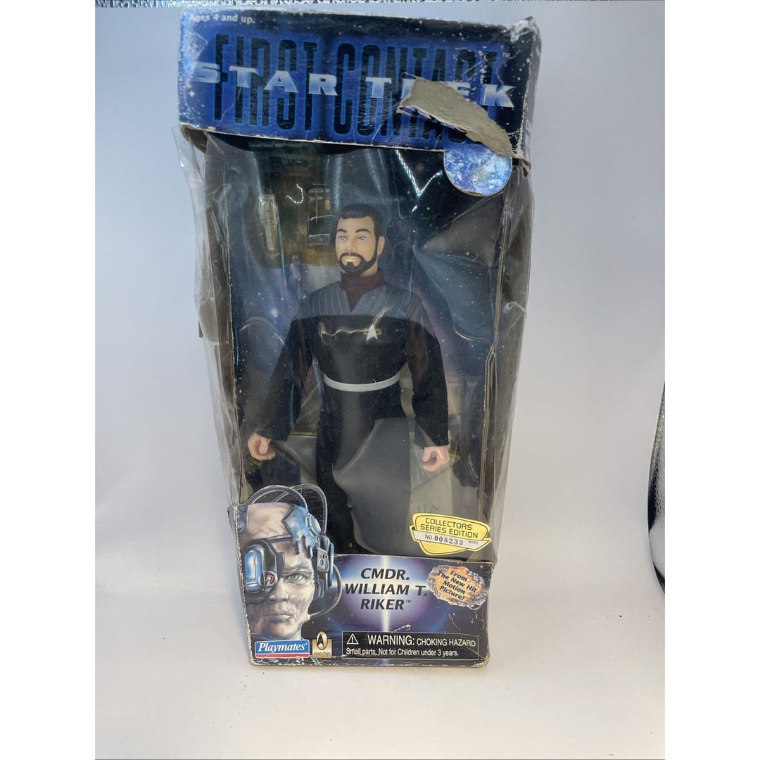 Star Trek Collector Series First Contact CMDR William T. Riker 9 ...