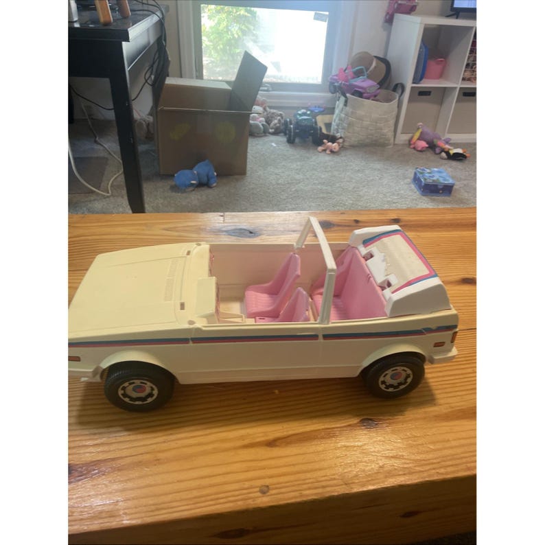 Vintage Barbie Convertible Jazzie White Volkswagen Car 1981 No ...