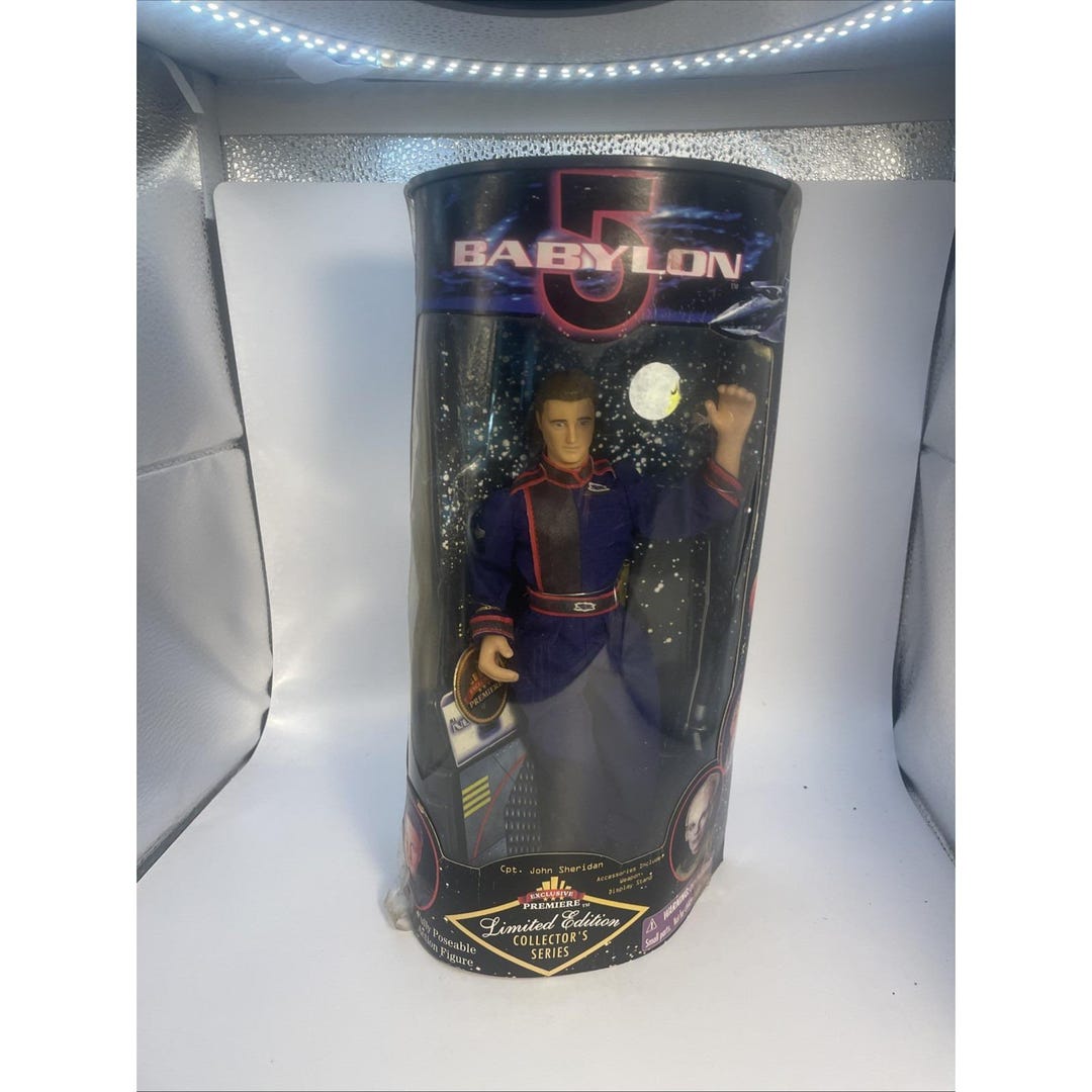 Babylon 5 - Captain John Sheridan - 9" Doll - Limited Edition - Etsy