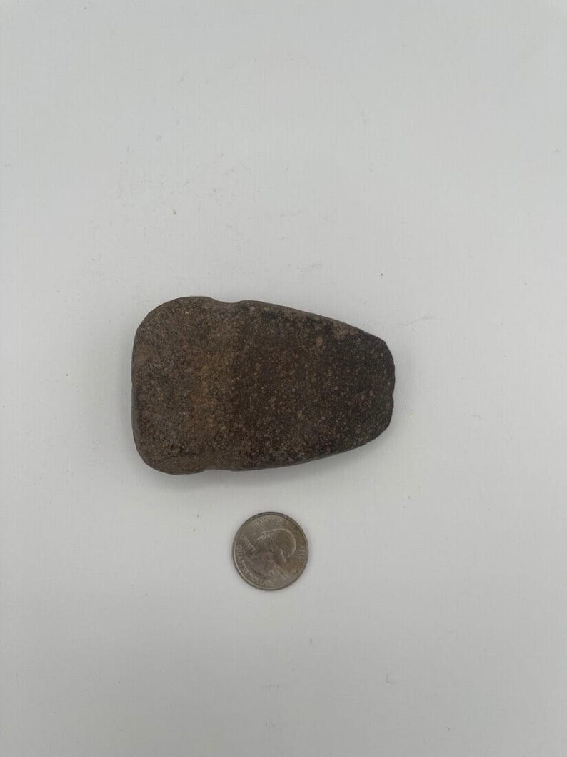 Early Native American Stone Axe Head Artifact - Etsy