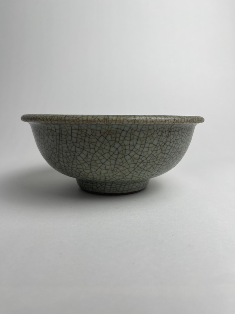 Qing Dynasty Chinese Ge Ware Crackle Glaze Bowl - Etsy