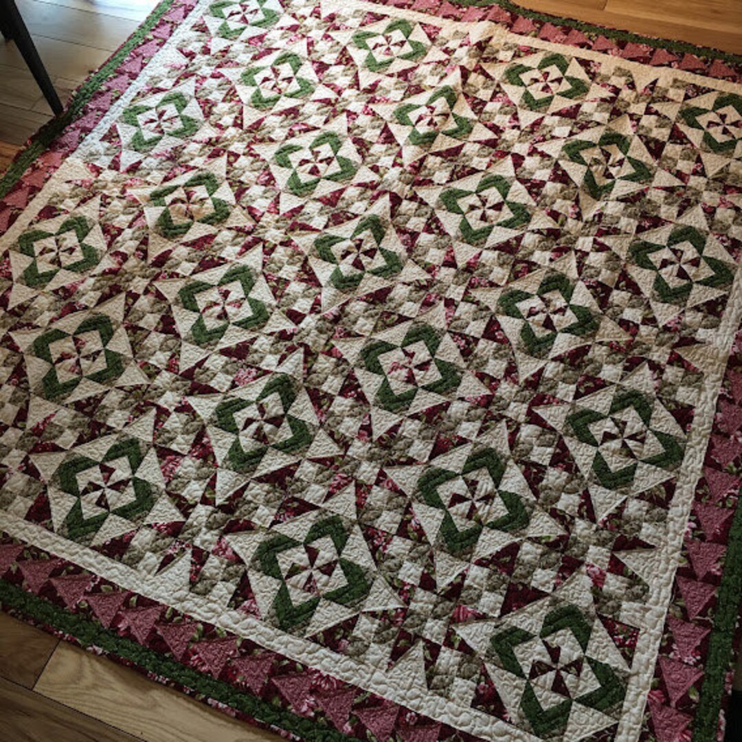 Celtic Solstice Quilt finished Quilt for Sale - Etsy