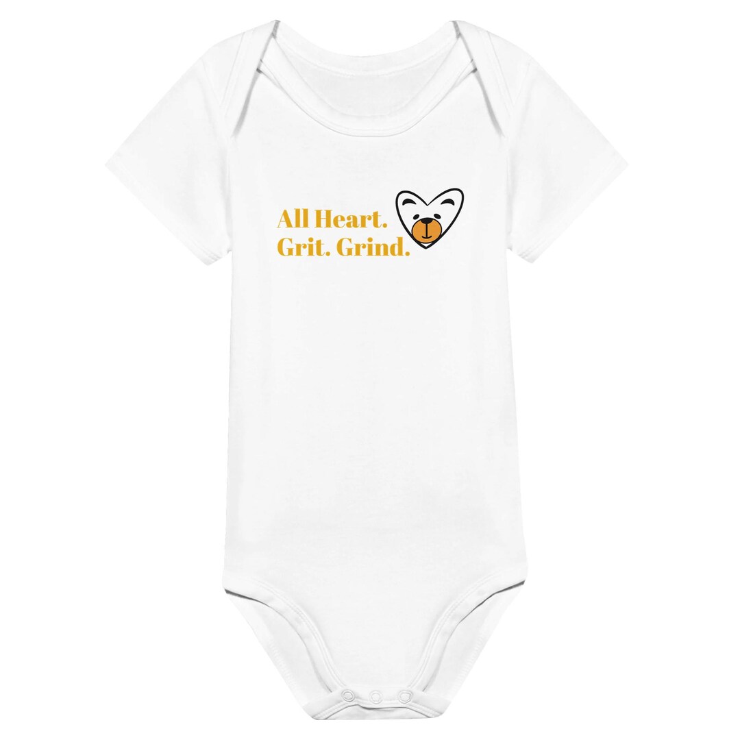 All Heart. Grit. Grind Baby Onesie, Memphis Grizzlies Fans, NBA ...