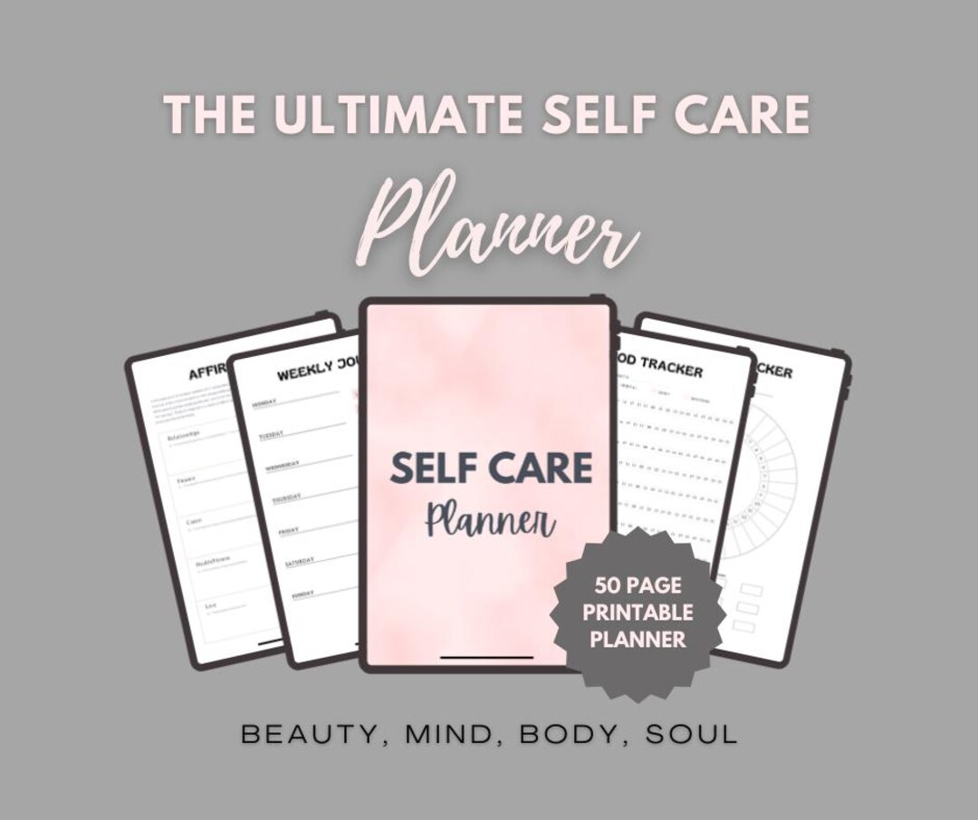 Weekly Self Care Tracker Printable, Daily Self Care Checklist, Routine ...