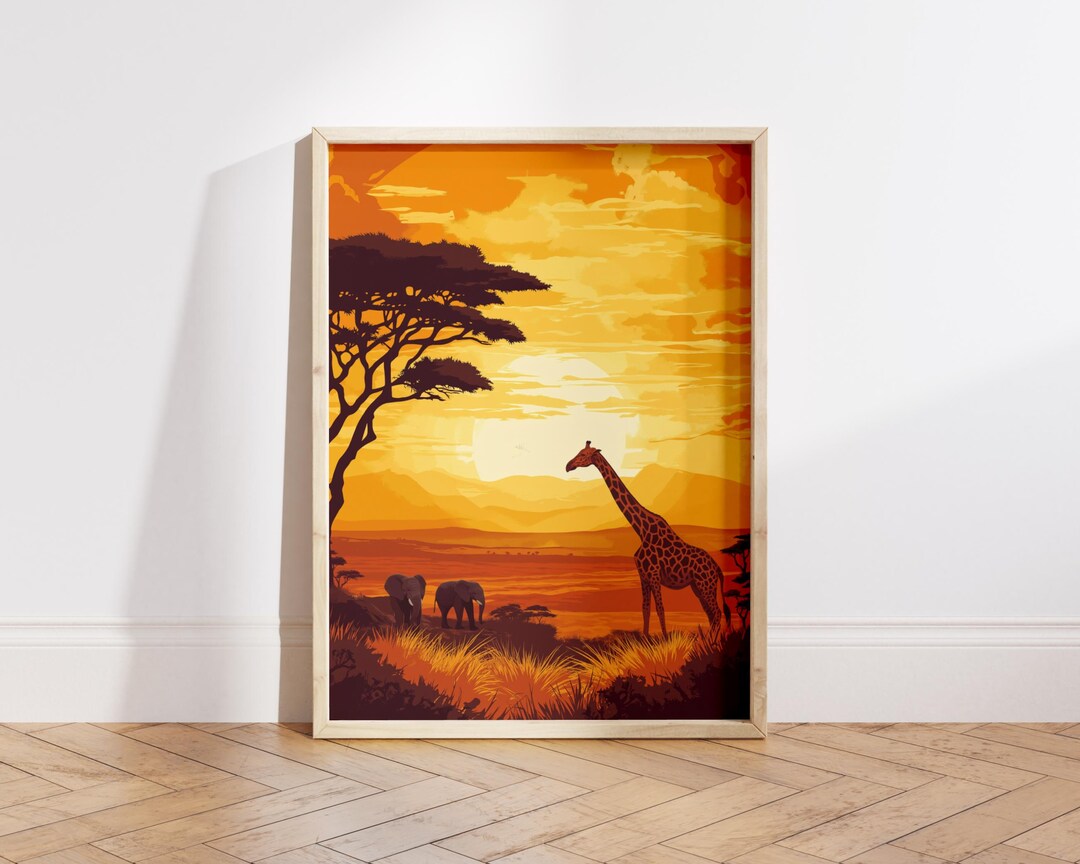 Nature Print | Nature Poster, Animal Poster, Travel Art, Wedding Gift ...