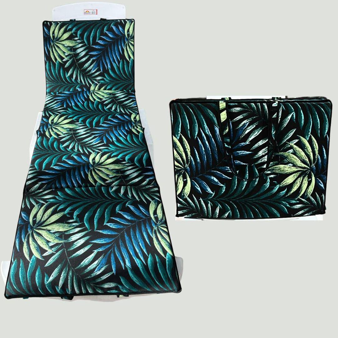 Chaise Cushion Sun Lounger Beach Mat Multi-purpose Outdoor Cushion ...