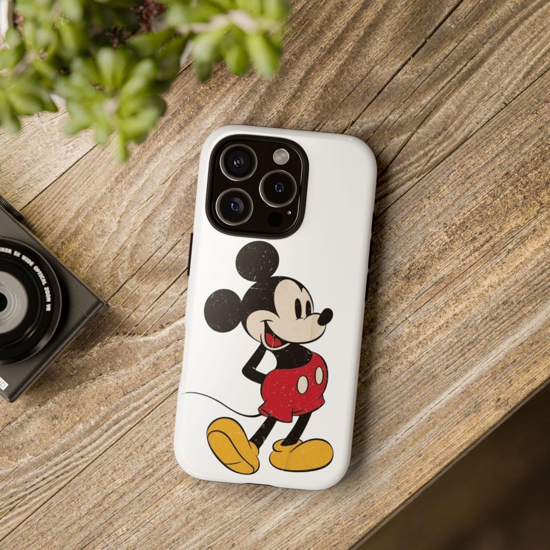 Mickey Mouse Phone Case , iPhone 16 Pro Max, 15 14 13 12 11 Pro Max 8 ...