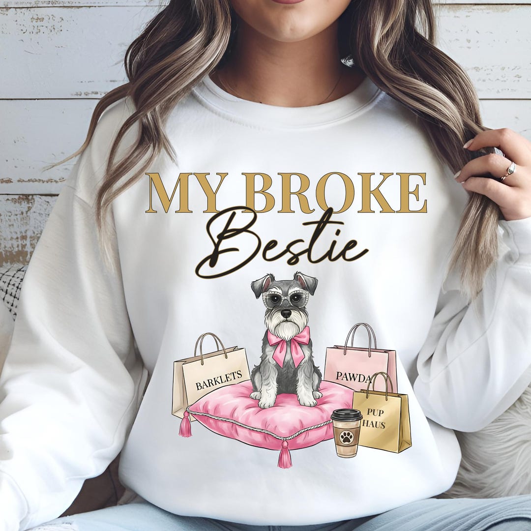 Funny Schnauzer Dog Mom PNG | Boujee Parody Design (digital Download - Etsy