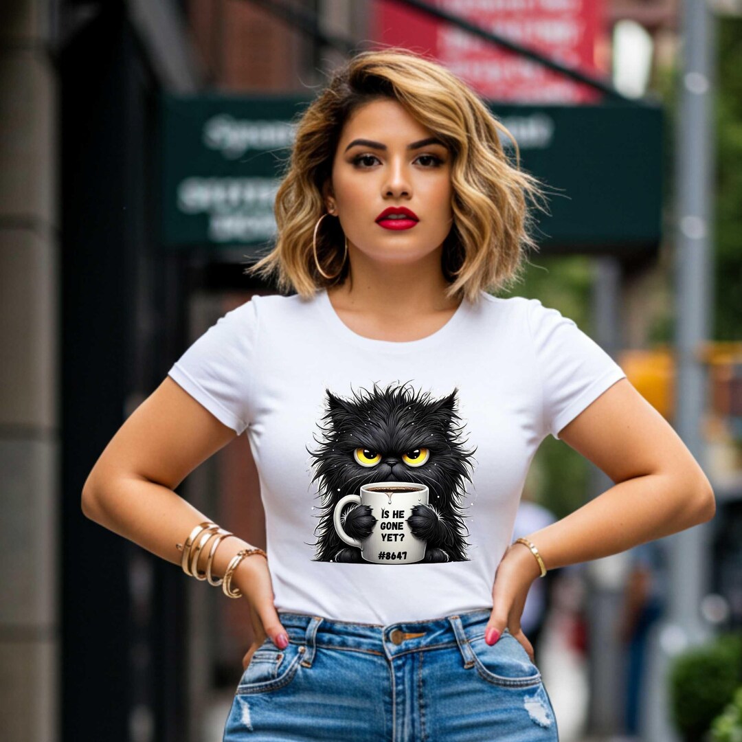 No Kings Freedom Shirt, Subtle Anti Trump Grumpy Cat, is He Gone yet ...