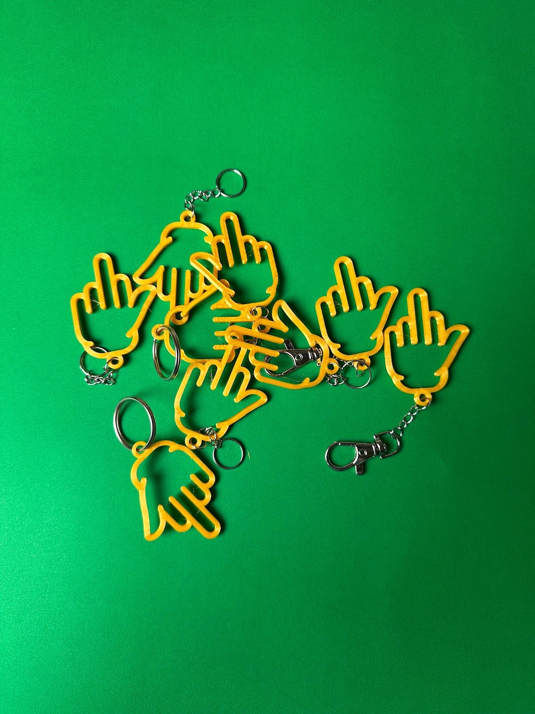 Funny Middle Finger Keychains - Etsy