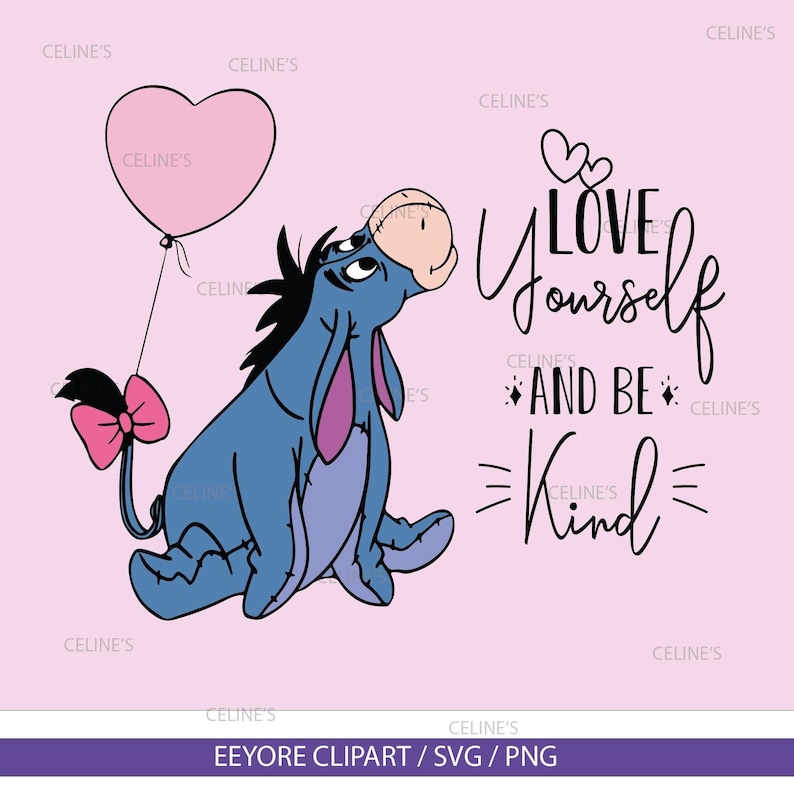 Eeyore, Winnie the Pooh, Pooh Friends, Cartoon Quotes - SVG & PNG ...