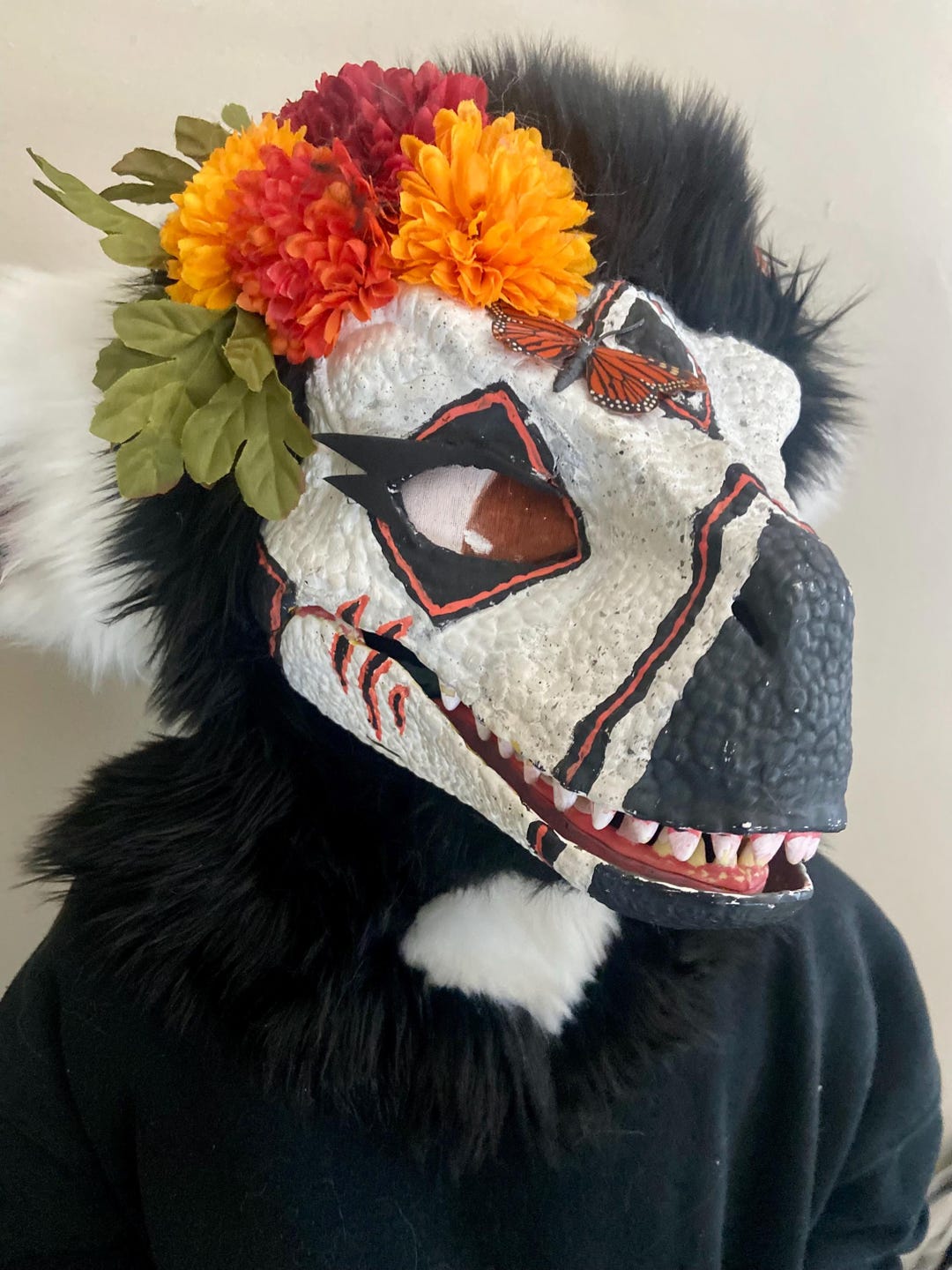 Dino Mask Fursuit Partial - Etsy