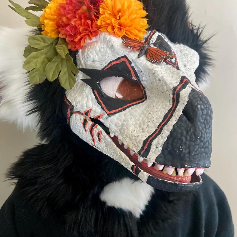 Dino Mask Fursuit - Etsy