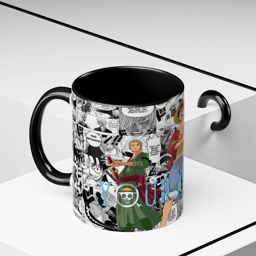 One Piece Coffe Cup Personalized With Your Name, Accent Coffee Mug, for ...