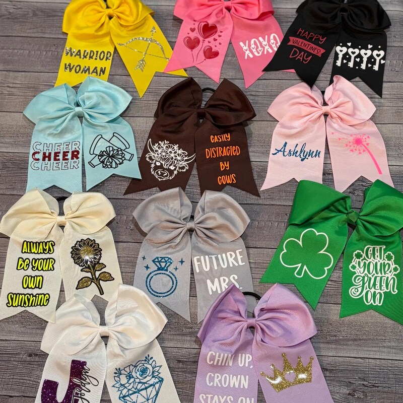 Custom Hair Bows - Etsy