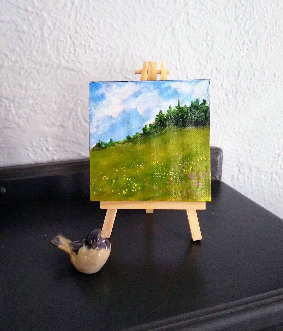 Original Tiny Landscape Painting, Small Landscape Painting, Original ...