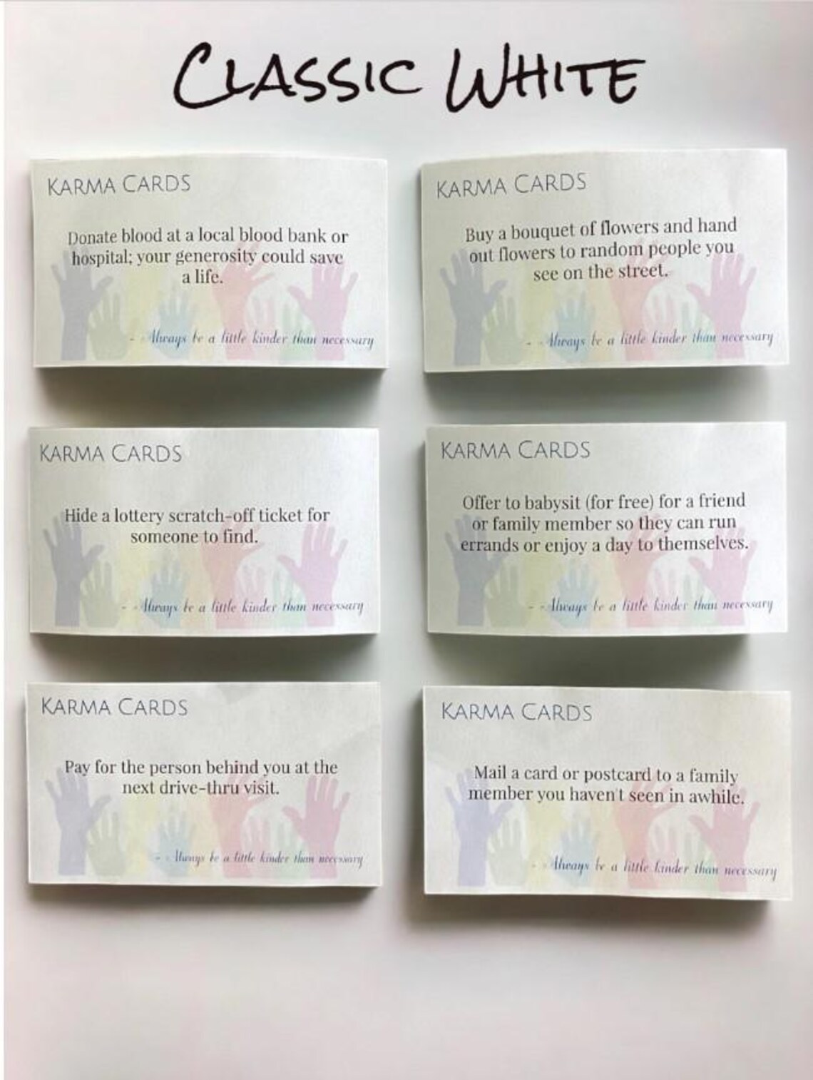 Pay It Forward Activity Jar – 60 Random Acts of Kindness Ideas for ...