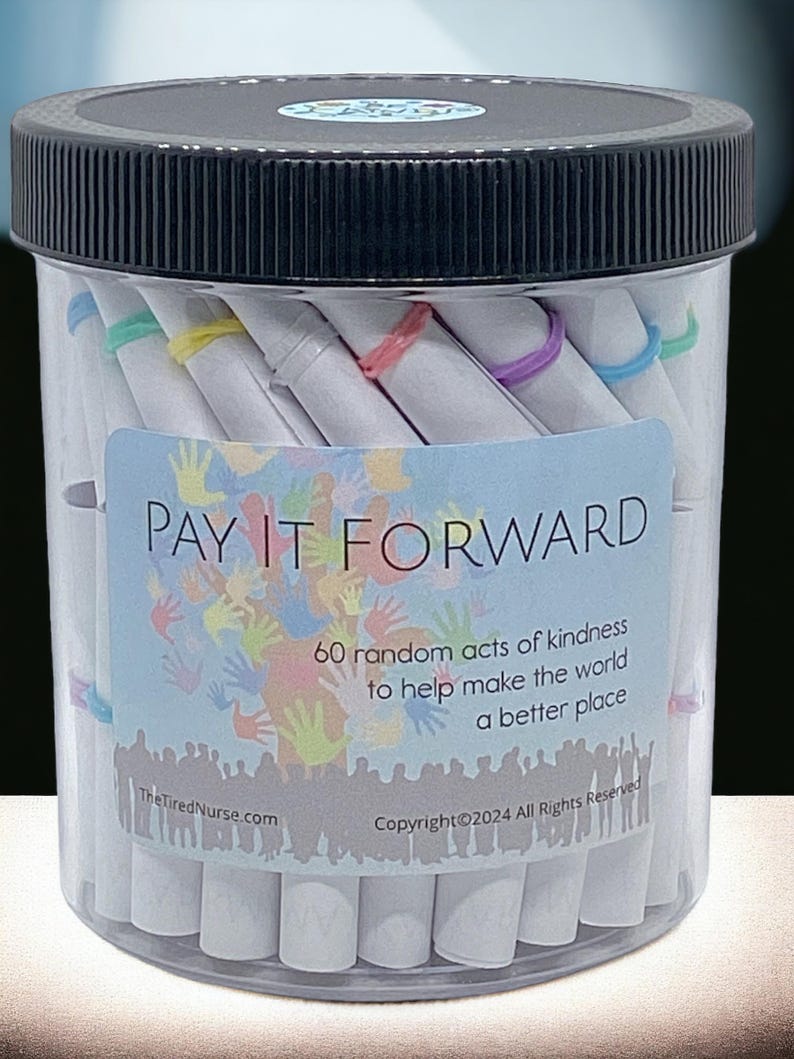 Pay It Forward Activity Jar – 60 Random Acts of Kindness Ideas for ...
