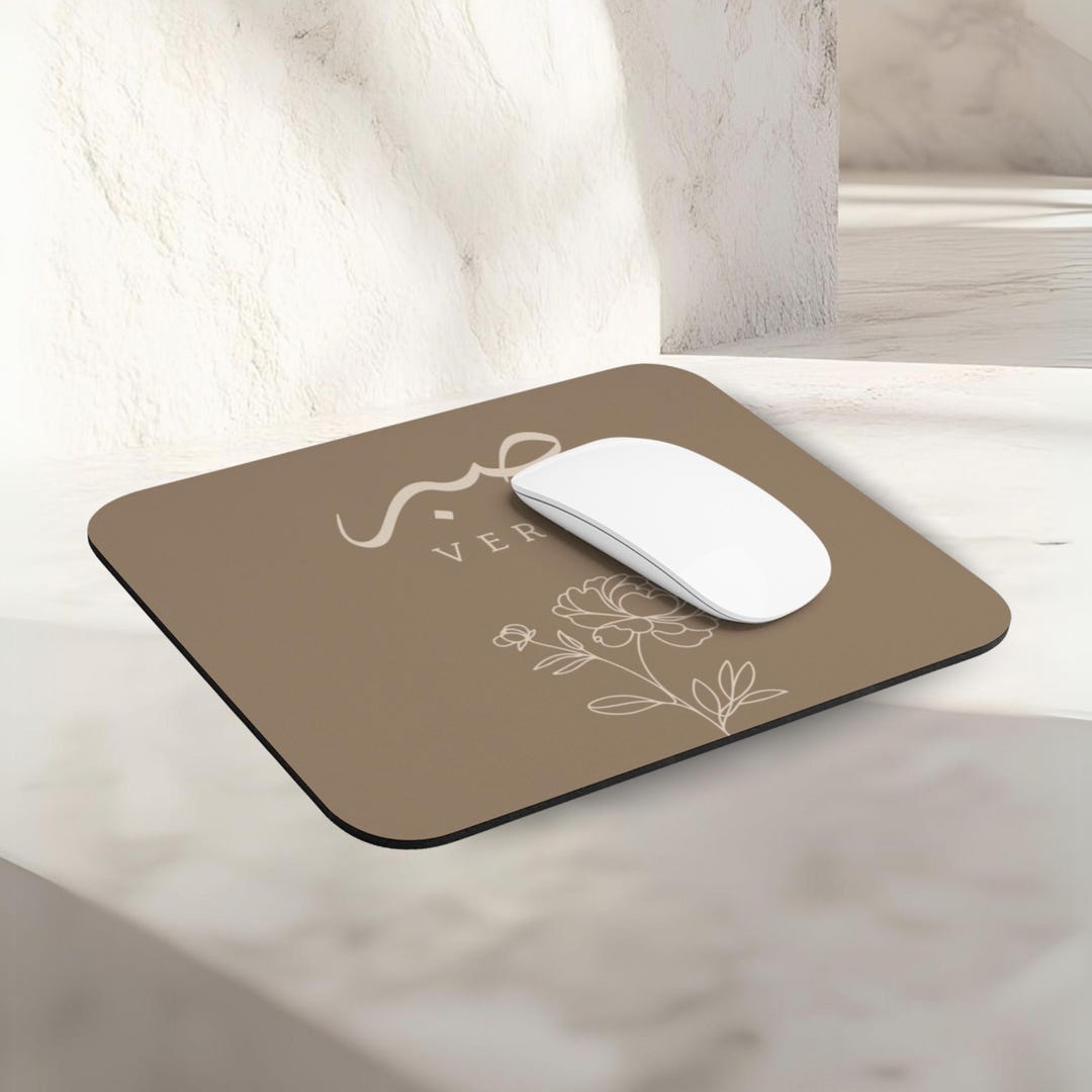 Personalized Beige Islamic Mouse Pad With Sabr |muslima Gift Umrah ...