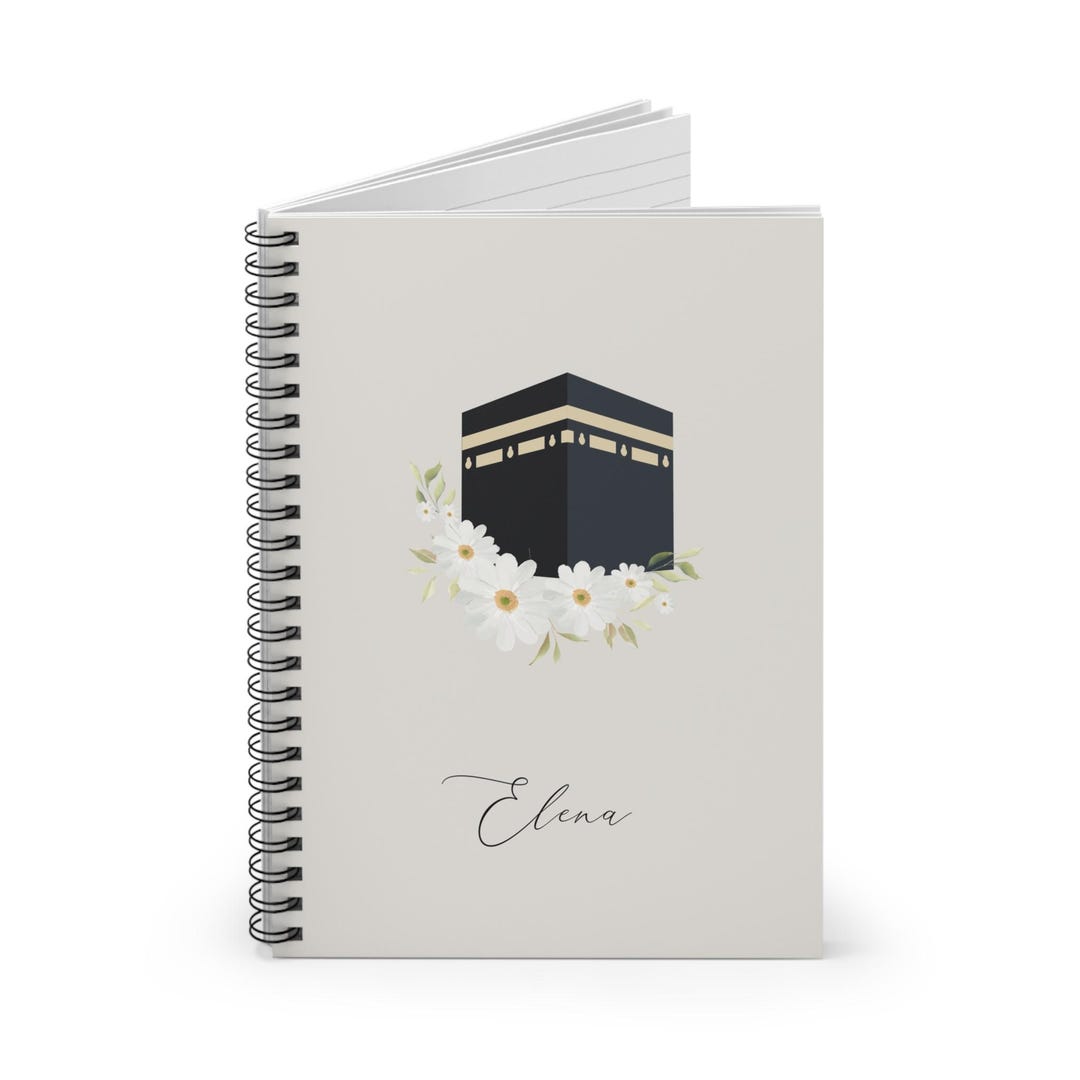 Spiral Notebook With Mekka, Kaaba, Medina | Islamic Journal, Islamic ...