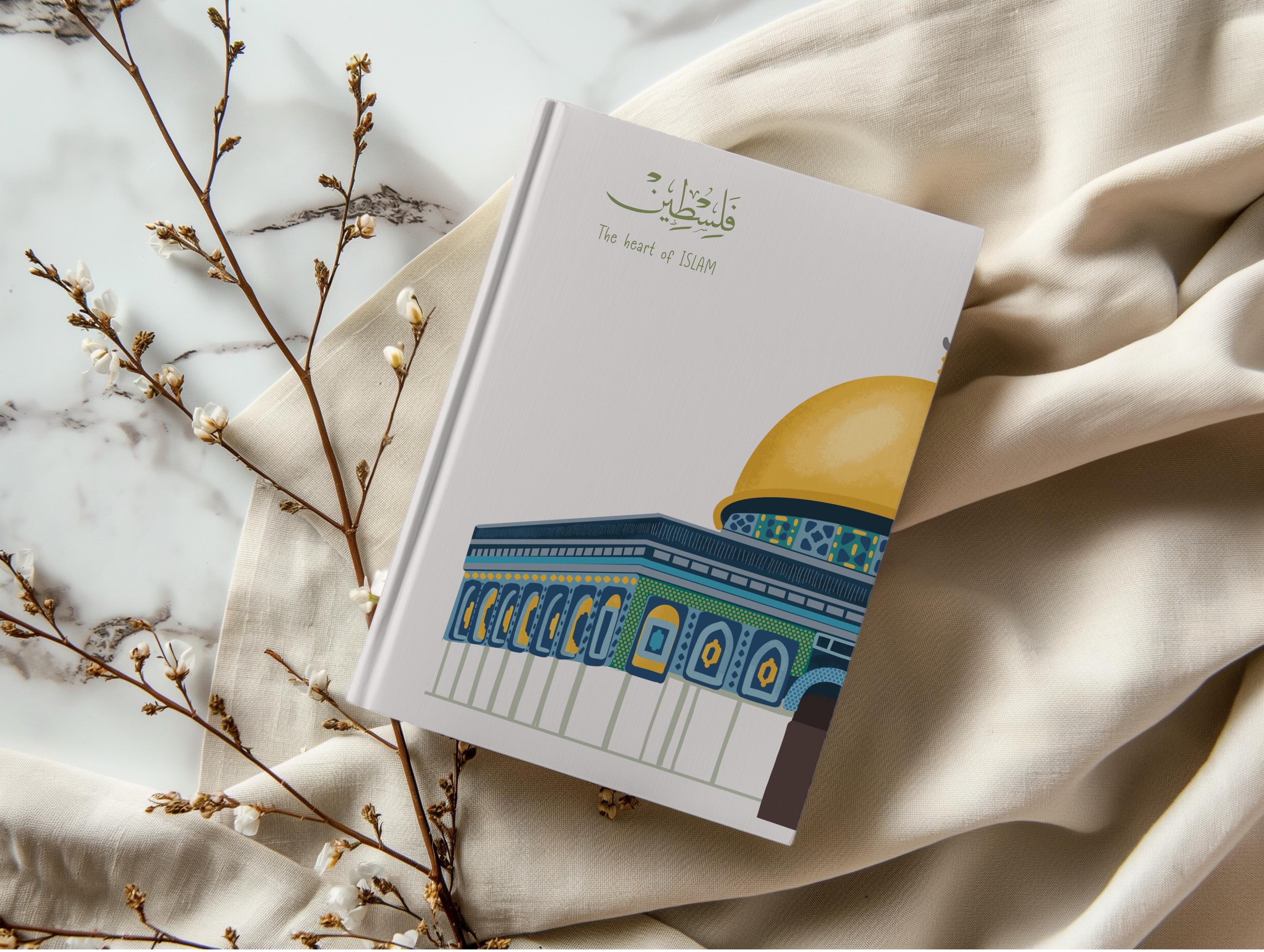 Islamic Hardcover Notebook | Gift for Muslims | Journal With Kudüs ...