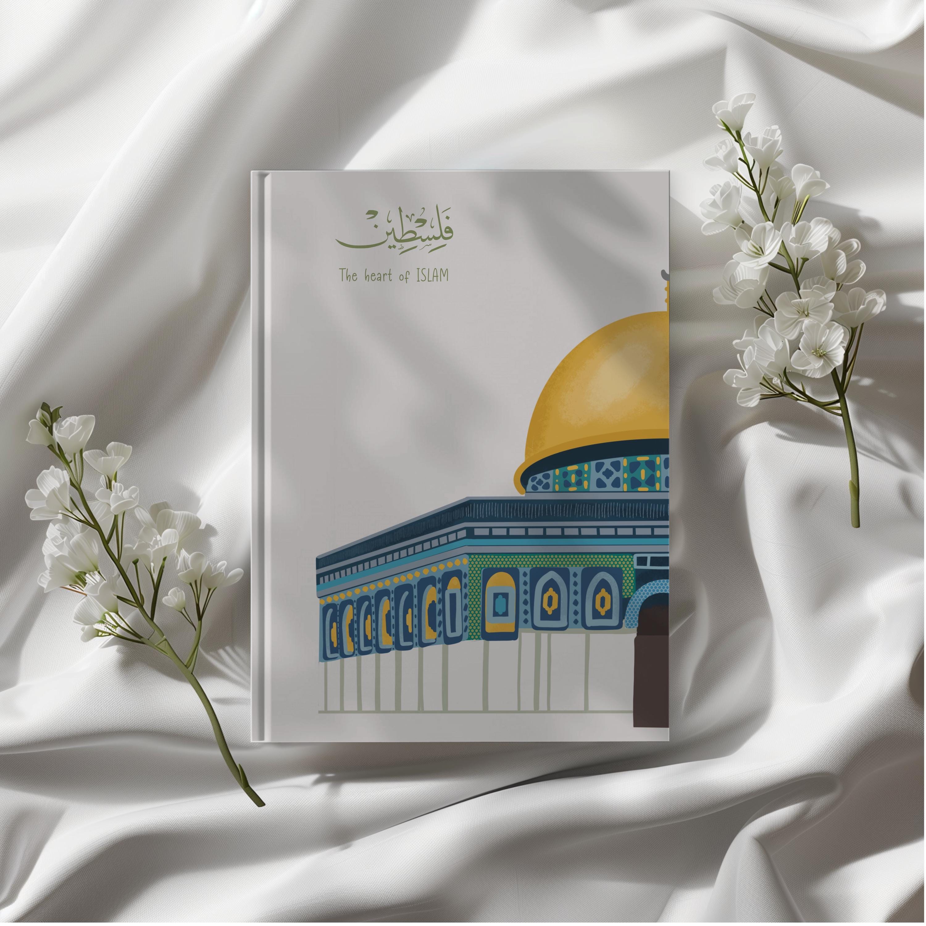 Islamic Hardcover Notebook | Gift for Muslims | Journal With Kudüs ...