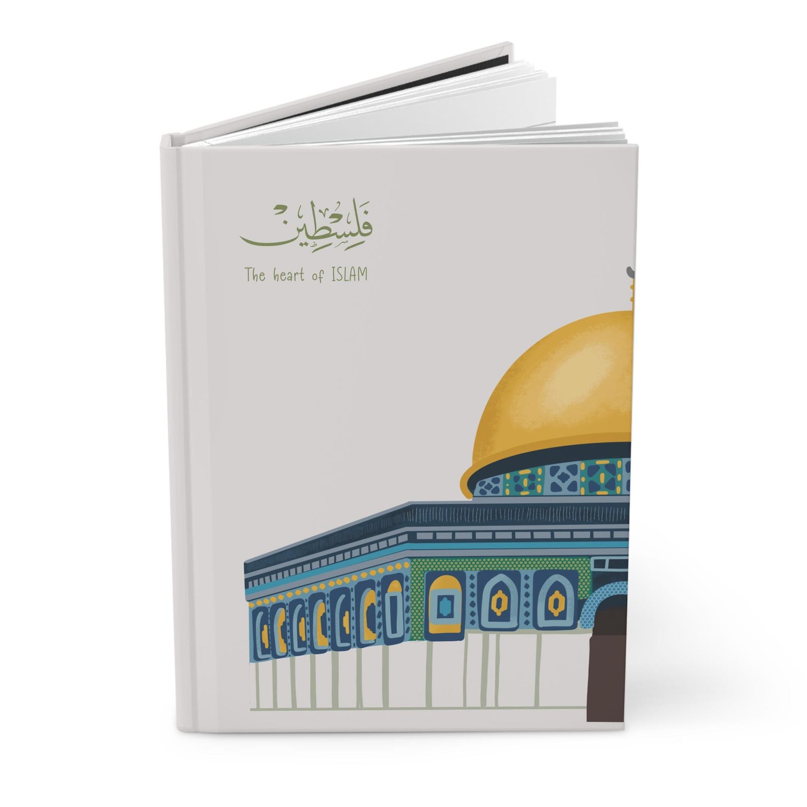 Islamic Hardcover Notebook | Gift for Muslims | Journal With Kudüs ...