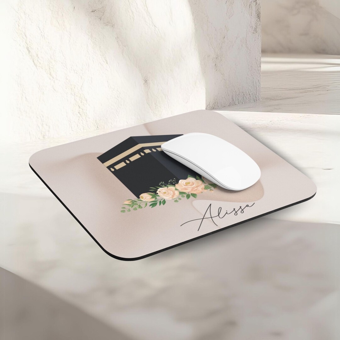 Islamic Mouse Pad With Kaaba, Mekka Medina. Custom Mouse Pad With ...