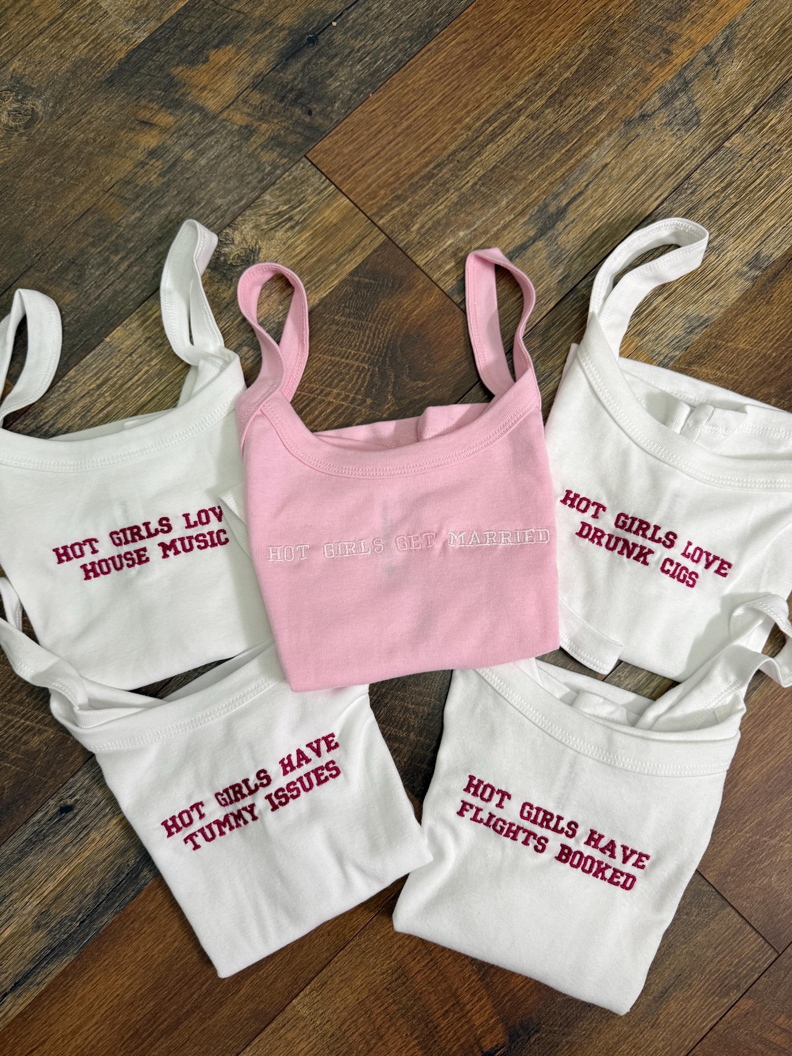 Personalized Embroidered Tank Top, Custom Embroidery Mrs Bride Gift ...