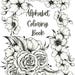 Alphabet Child Coloring Book - Etsy