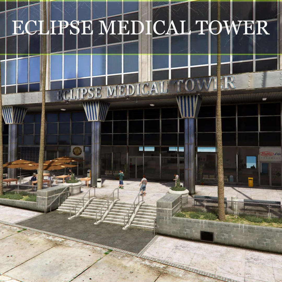 Fivem | Eclipse Medical Tower | MLO | Optimized | Fivem Ready - Etsy