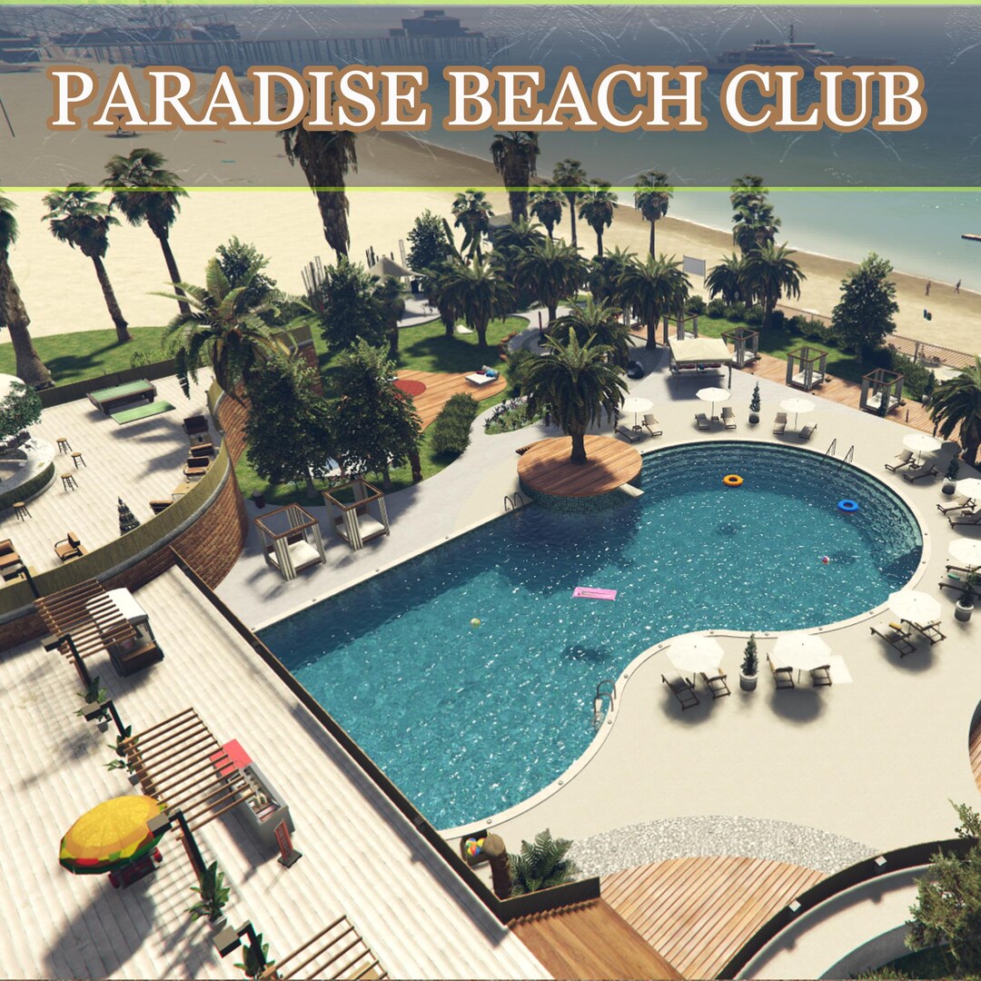 Fivem | Paradise Beach Club | MAP | Optimized | Fivem Ready - Etsy Canada