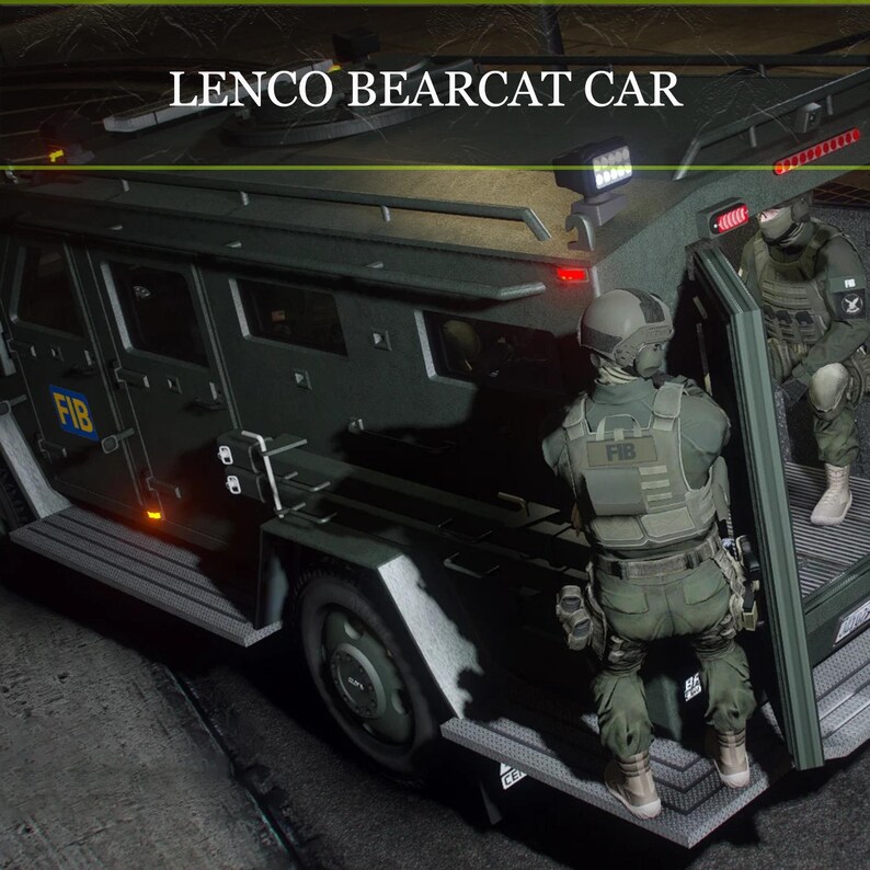 Fivem | Lenco Bearcat | Car | Optimized | Fivem Ready - Etsy UK