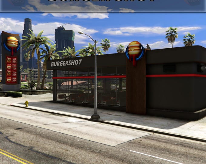 Fivem | Burger Shot | MLO | Optimized | Fivem Ready - Etsy