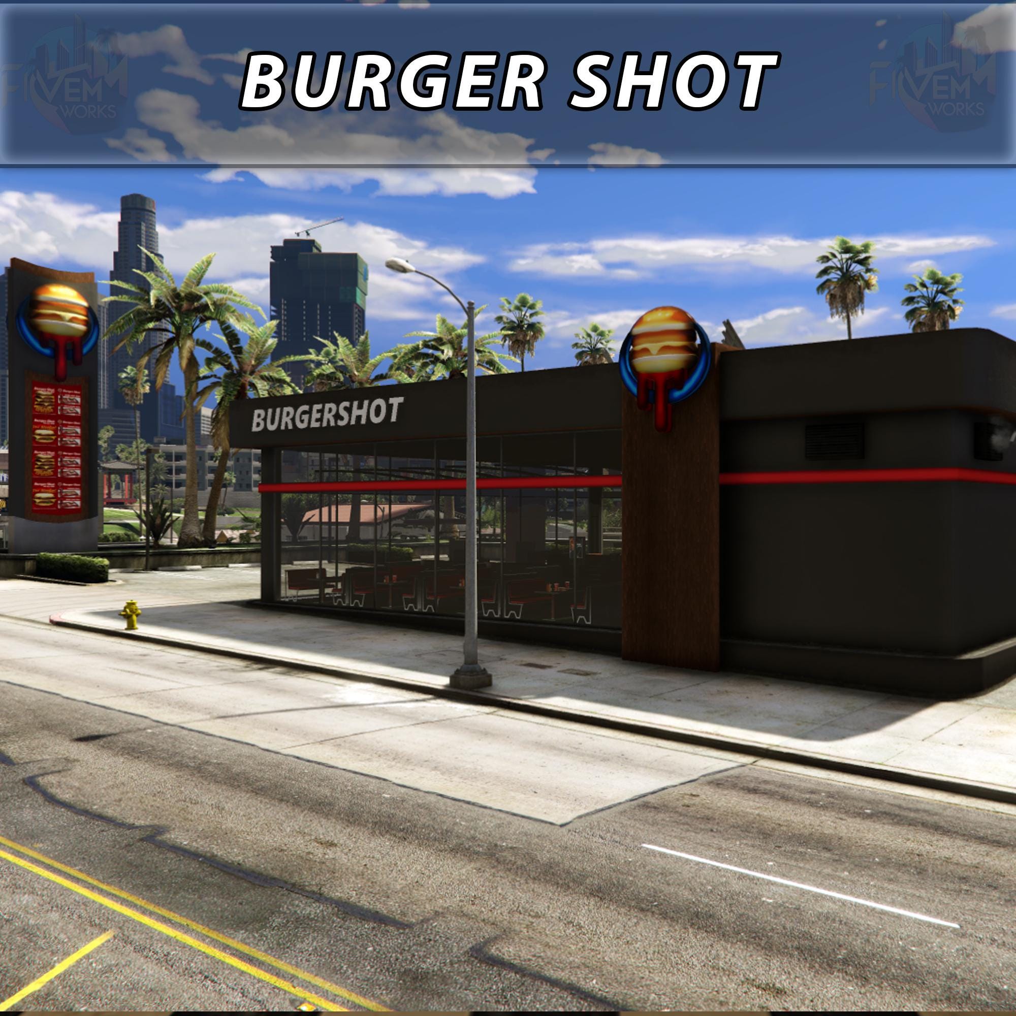 Fivem | Burger Shot | MLO | Optimized | Fivem Ready - Etsy
