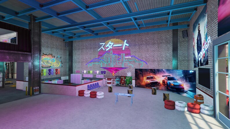 Fivem | Speed Hunters Garage | MLO | Optimized | Fivem Ready - Etsy