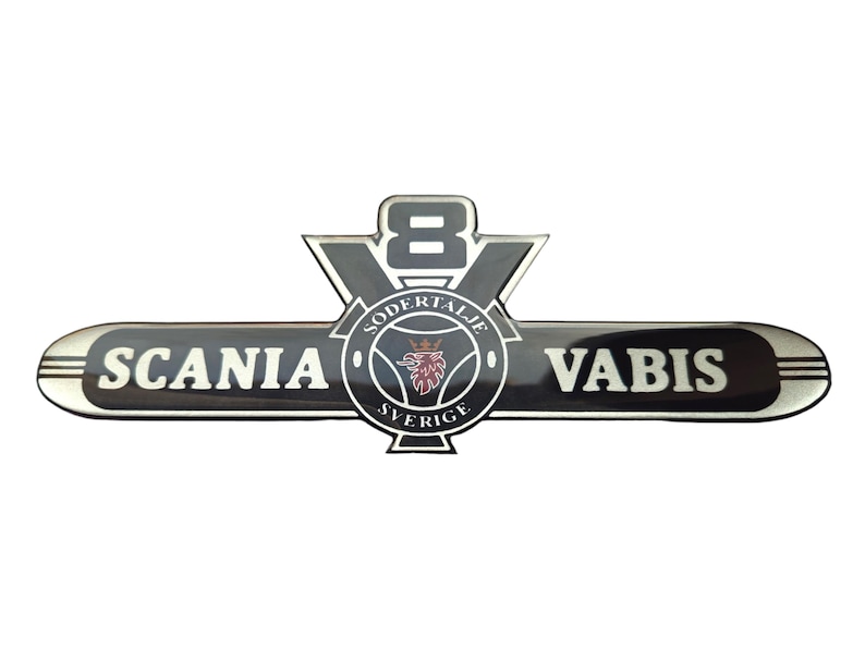 Scania Vabis V8 Emblem - Etsy