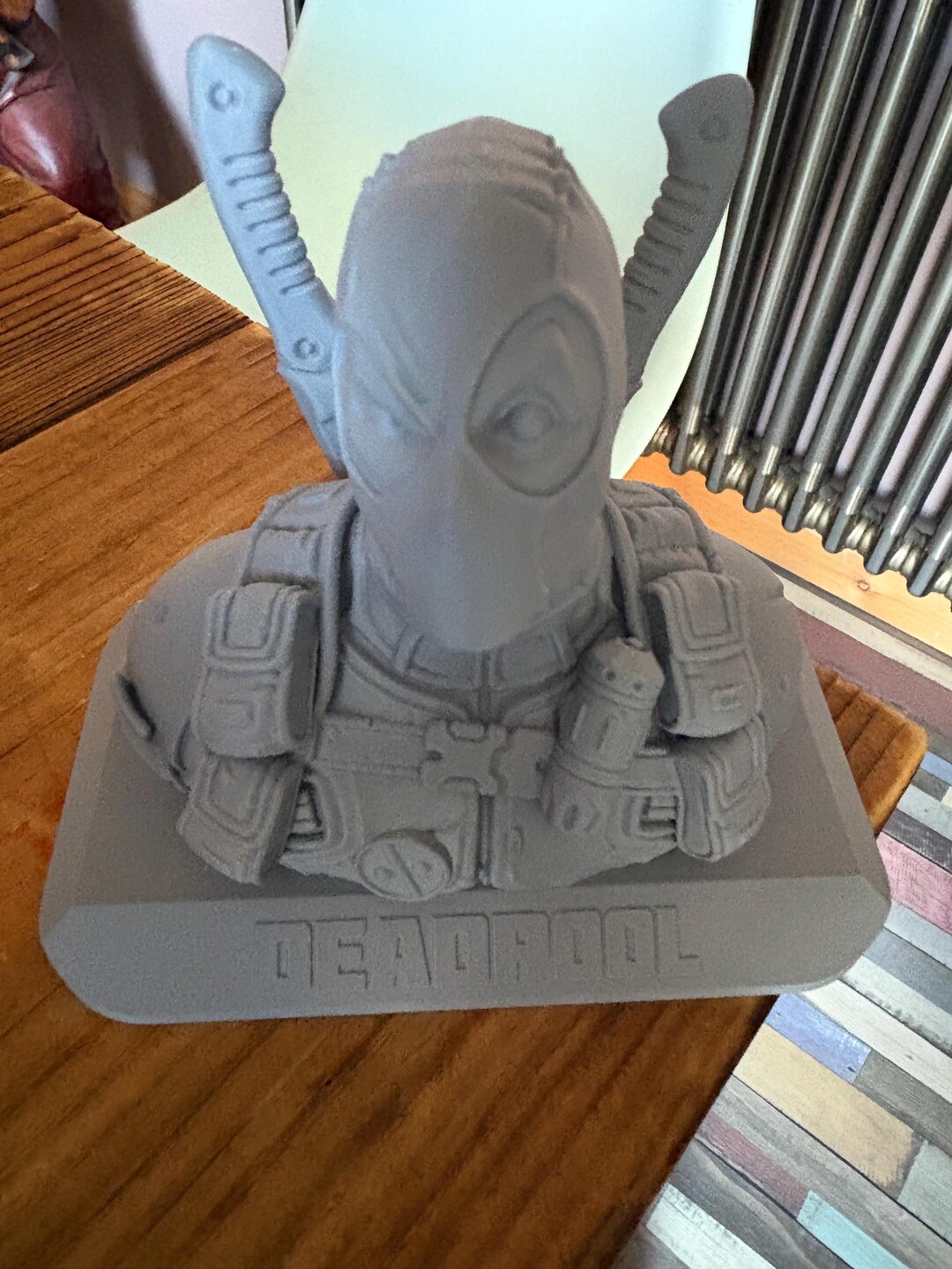 Deadpool Bust 3D Printed - Etsy