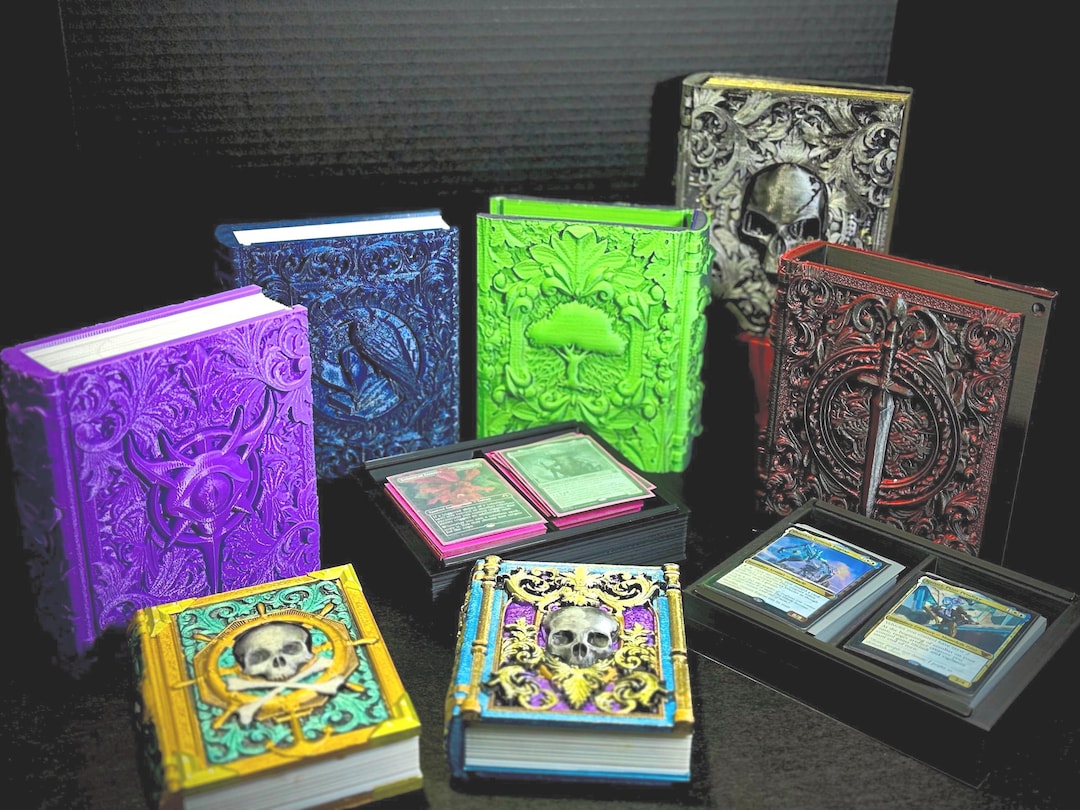 Deck Tome - Magic the Gathering Commander Deck Boxes – MTG - Etsy