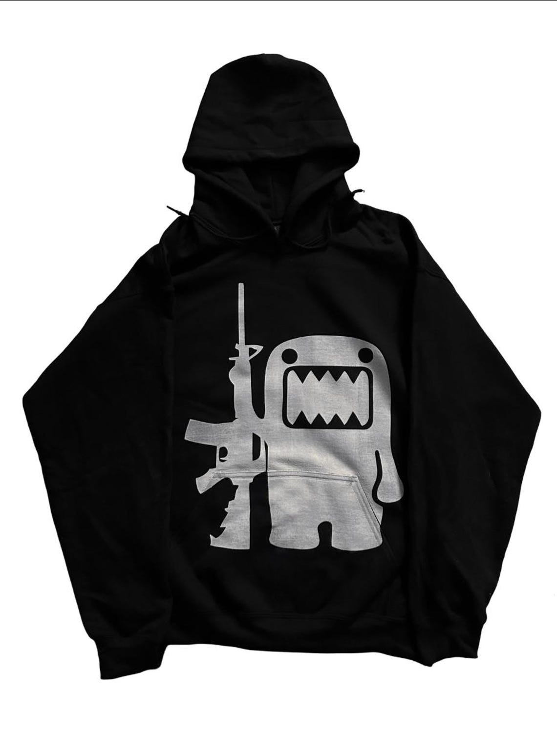 Domo Emo Scene Y2k Fashion Hoodie - Unisex Domo Kun Hoodie - 2000's ...