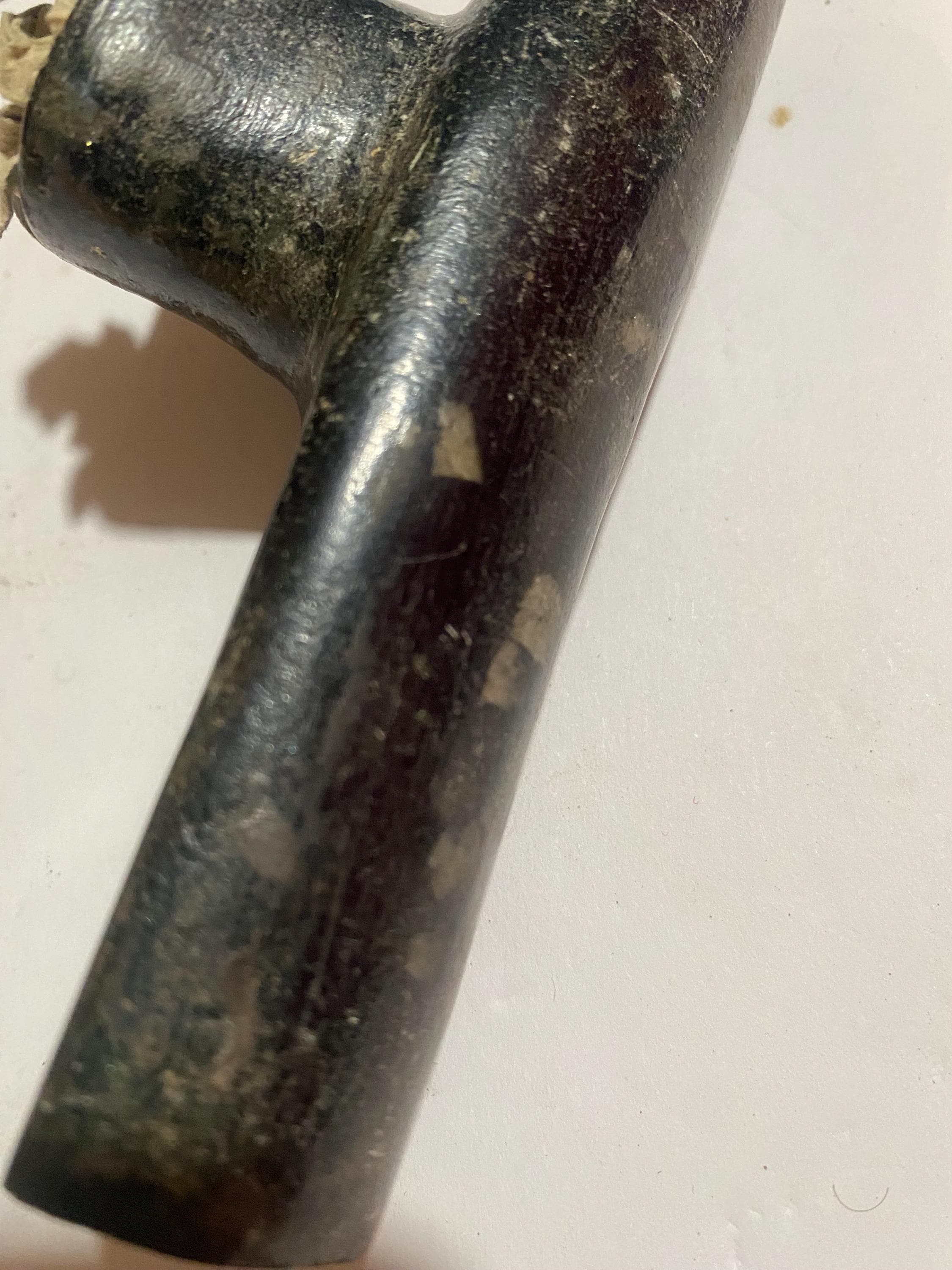 Rare Old Ceremonial Lakota Black Pipestone Pipe Head . - Etsy
