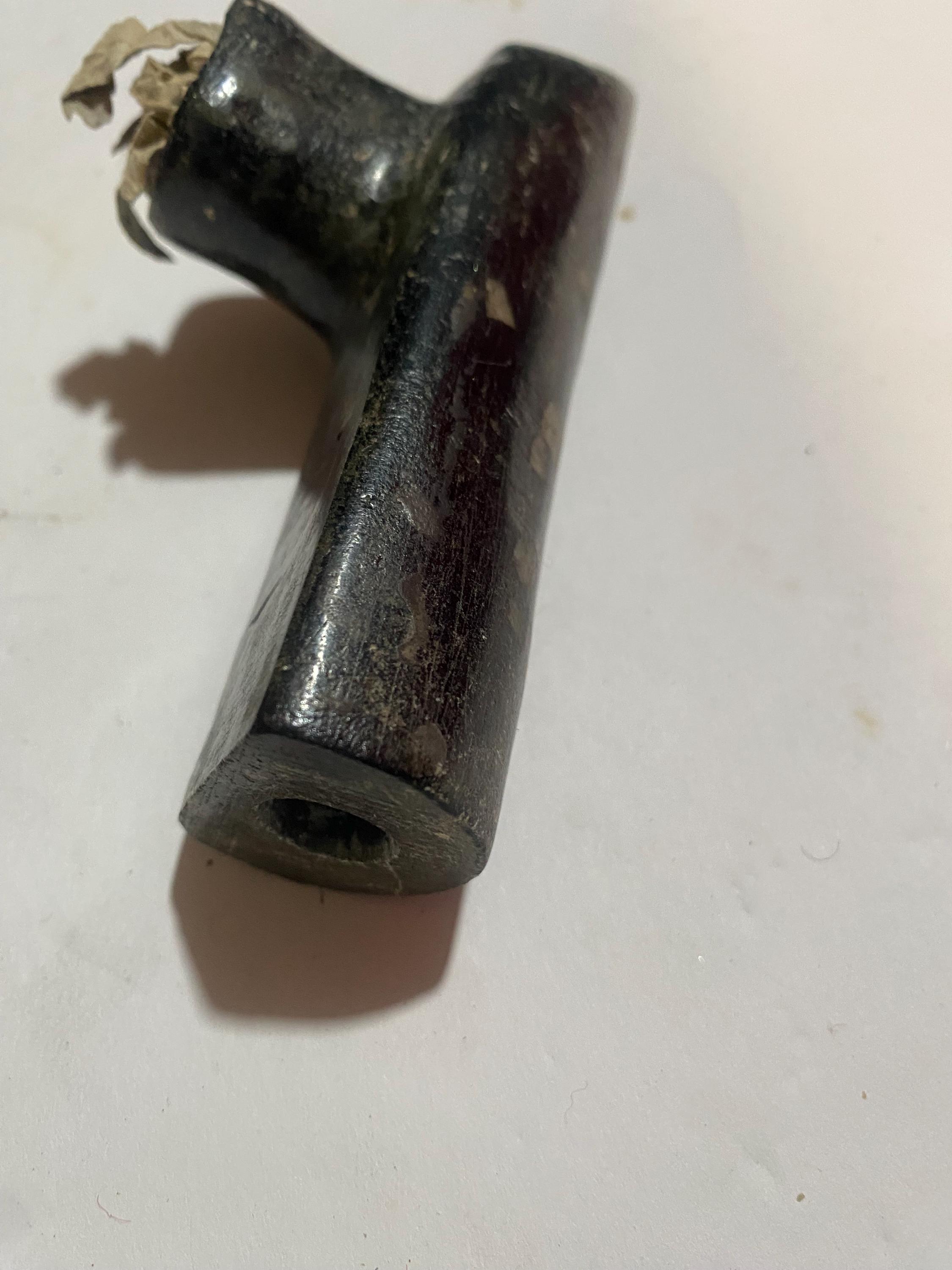 Rare Old Ceremonial Lakota Black Pipestone Pipe Head . - Etsy