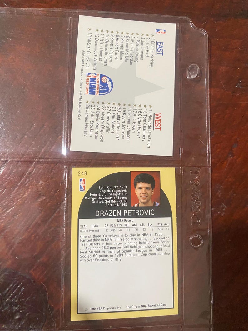 Rare Lot of 1990 NBA Most Valuable Hoops Cards Lot of 20 Mint - Etsy