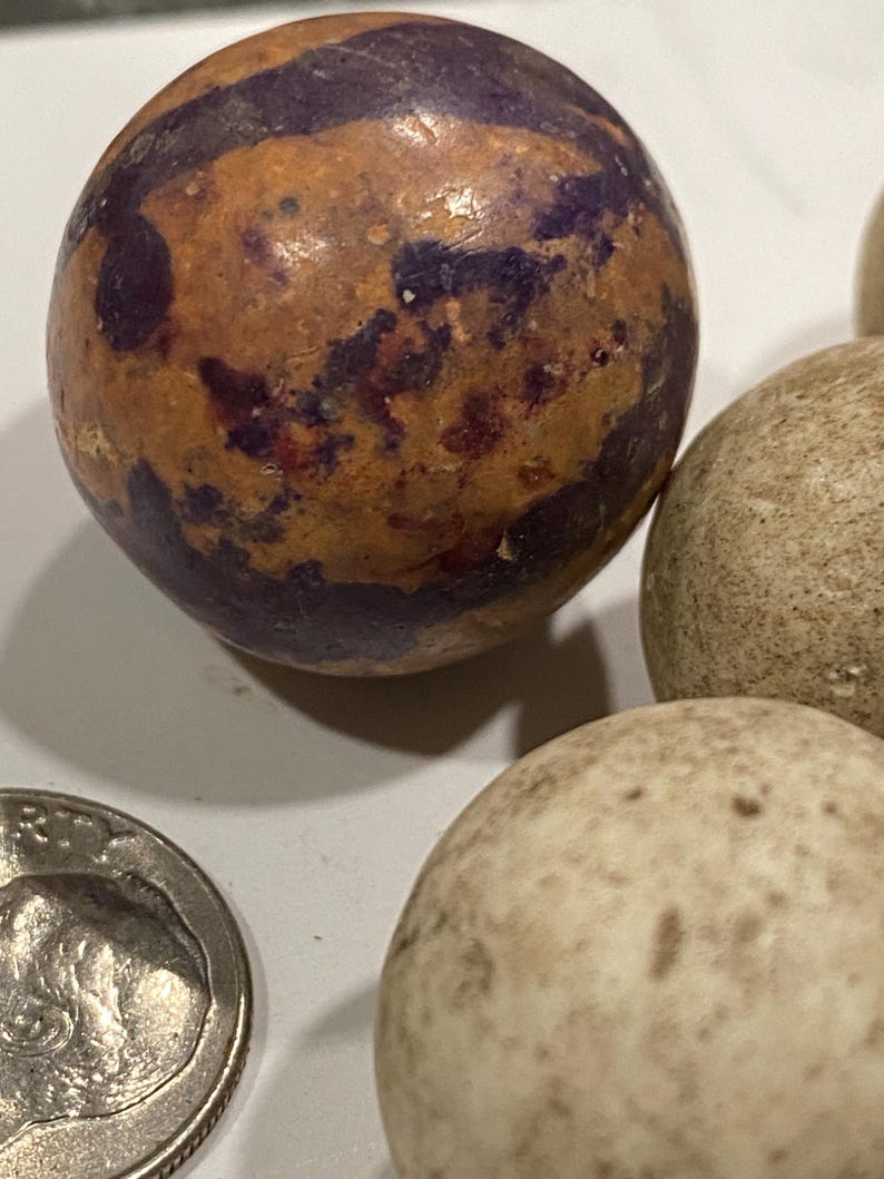 Rare Lot of Antique Civil War Era Clay Marbles - Etsy