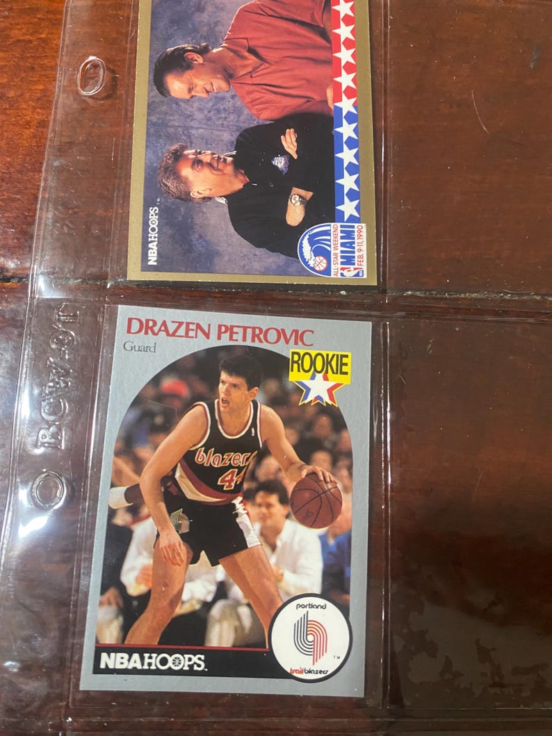 Rare Lot of 1990 NBA Most Valuable Hoops Cards Lot of 20 Mint - Etsy