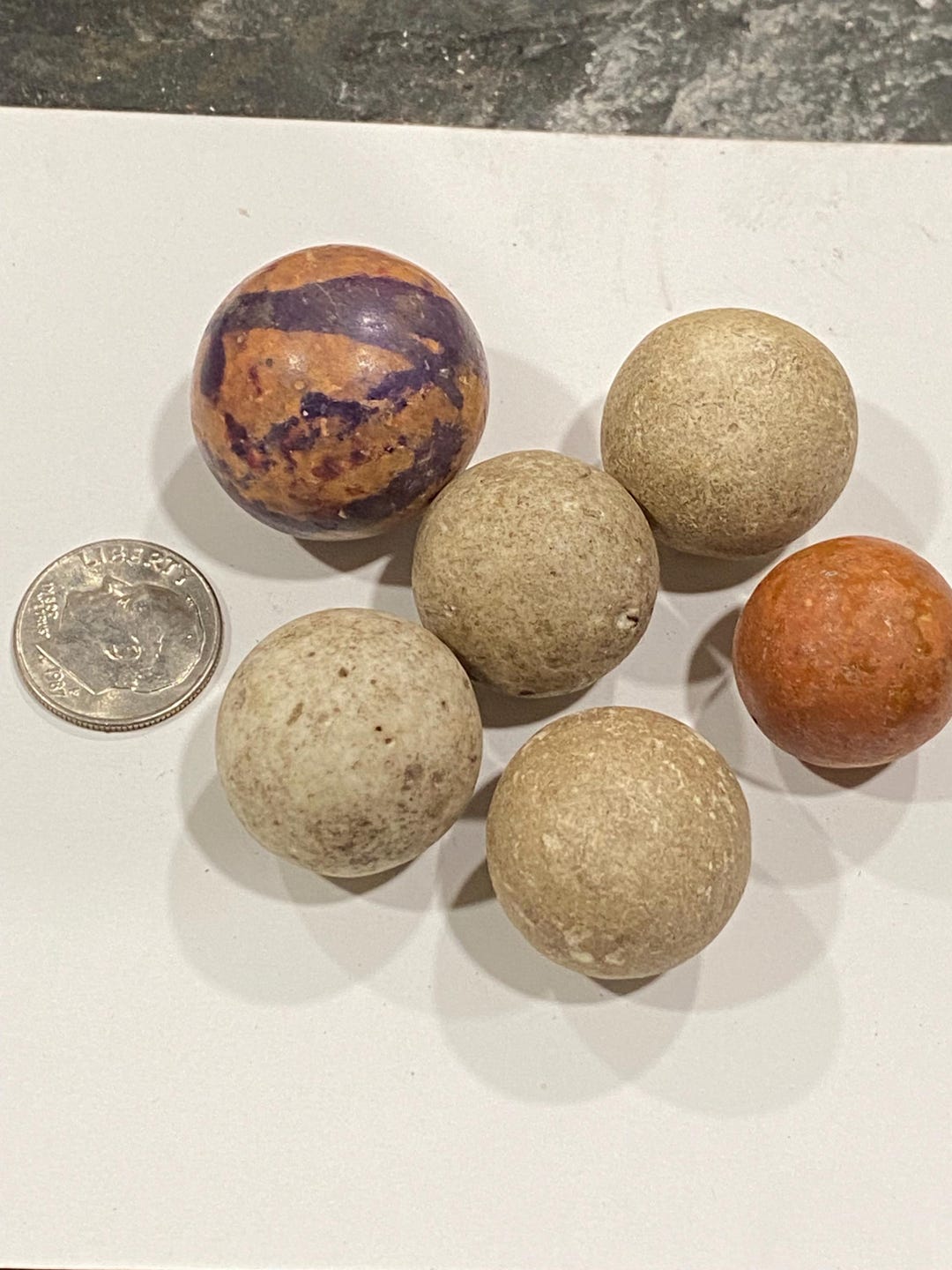 Rare Lot of Antique Civil War Era Clay Marbles - Etsy