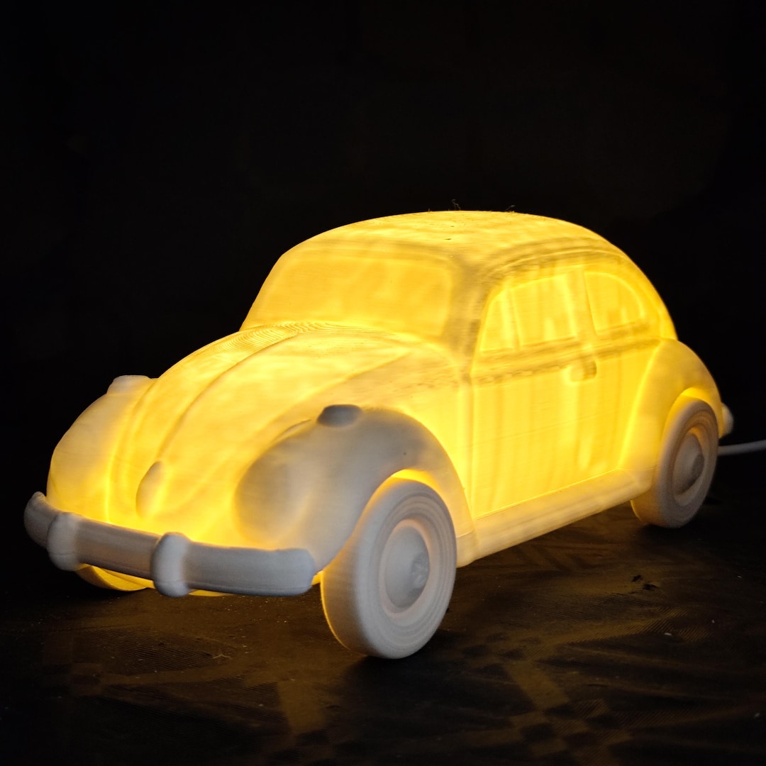 Electrify Your Desk With 3d-printed 1950s VW Beetle Night Light – USB ...