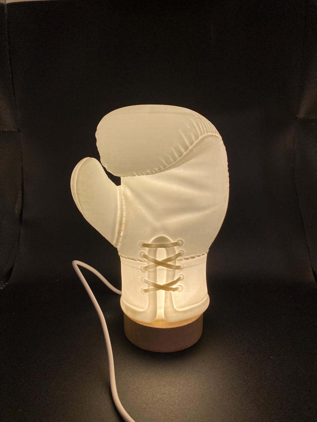 Italian Designed 3D Printed Boxing Glove Lamp USB – Precision Fitness ...