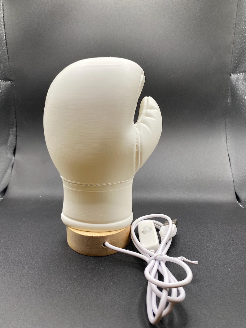 Italian Designed 3D Printed Boxing Glove Lamp USB – Precision Fitness ...